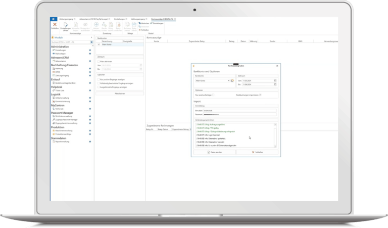 HBCI Schnittstelle | c-entron - ERP System für Ihr IT-Systemhaus